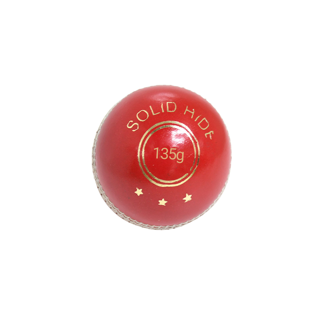 Champ 135g Cricket Ball – RED | Champ Sports SA