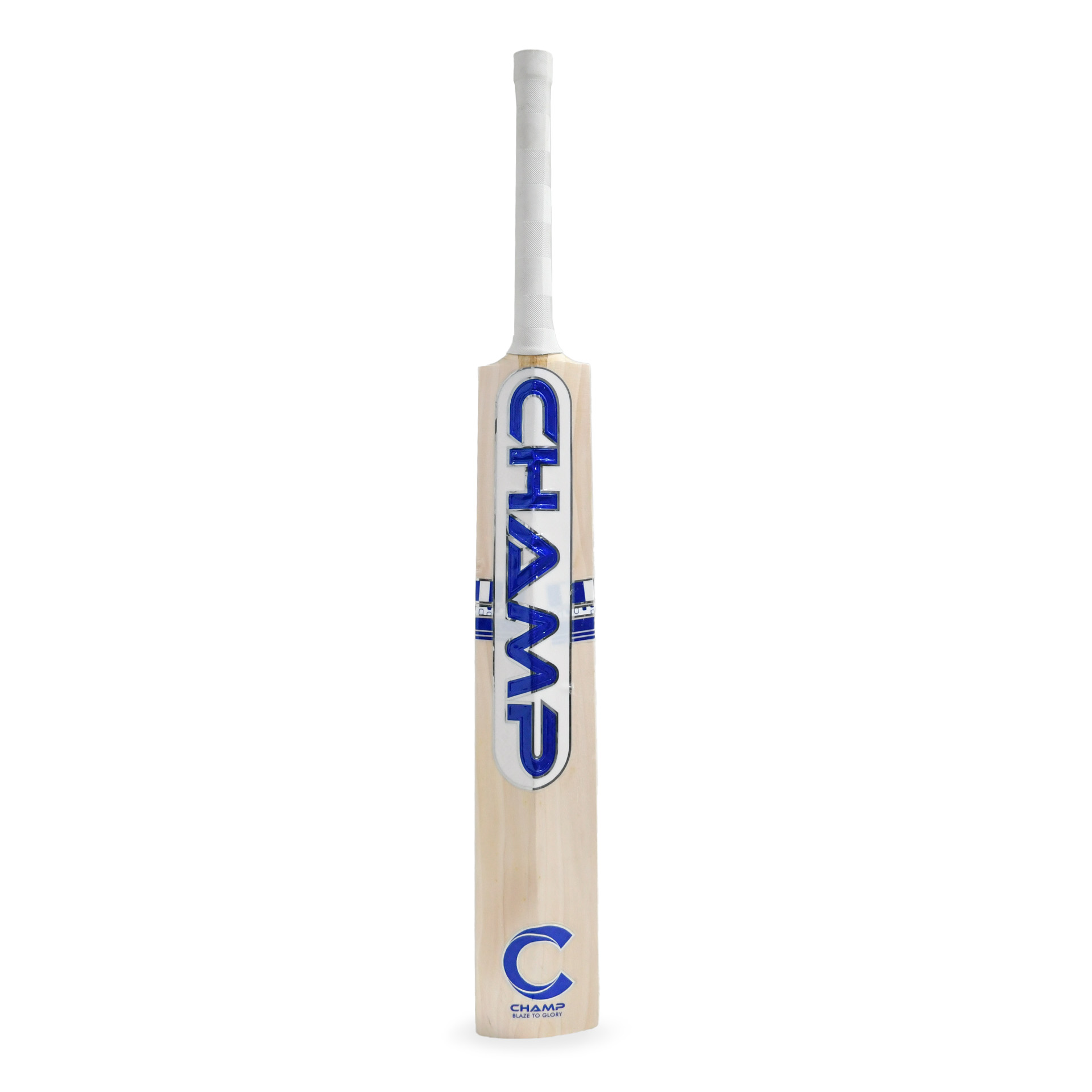 Champ Test Pro 1.0 English Willow Cricket Bat – Size 6 – Royal Blue ...