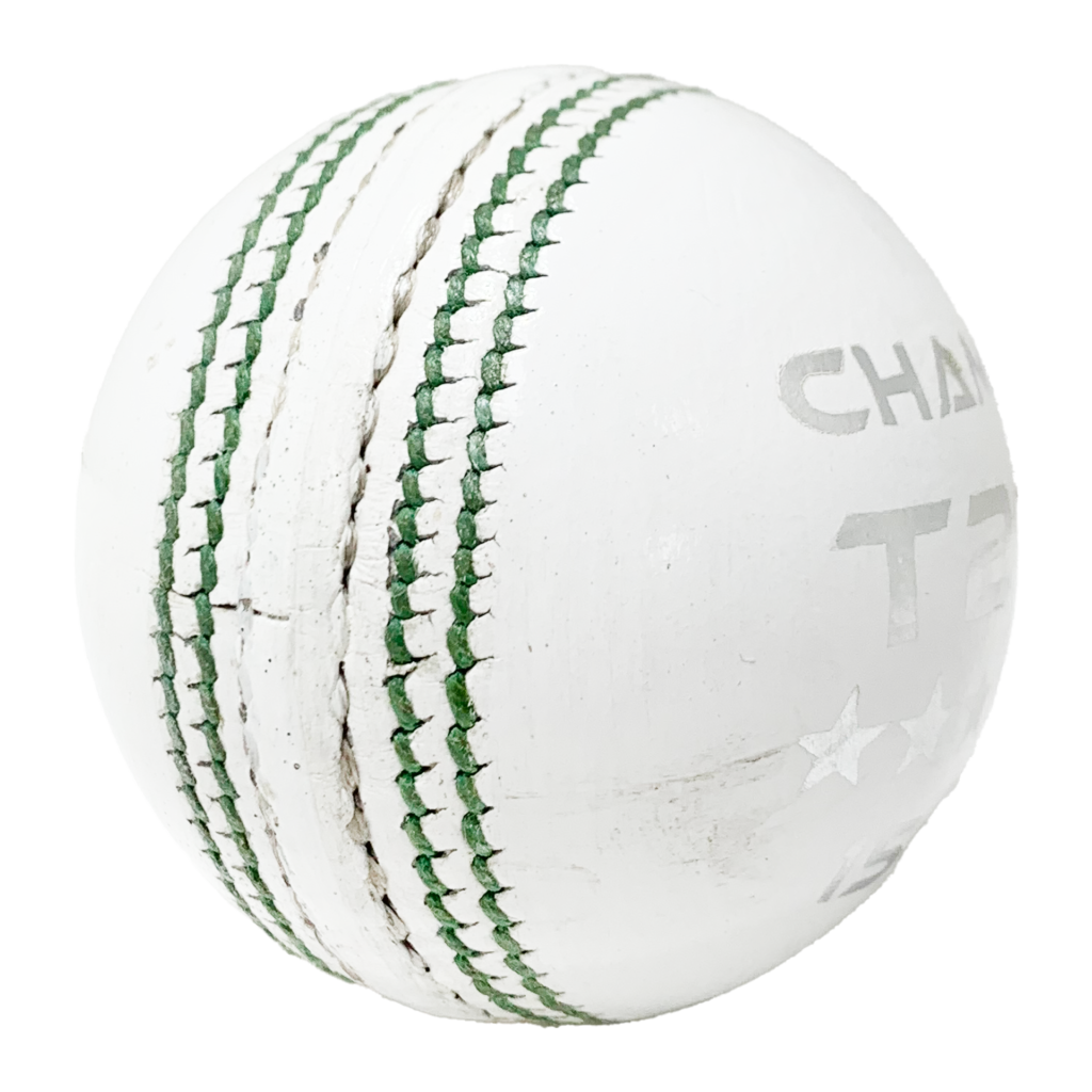 Champ T20 4pc Cricket Ball – 156g – White – Champ Sports SA