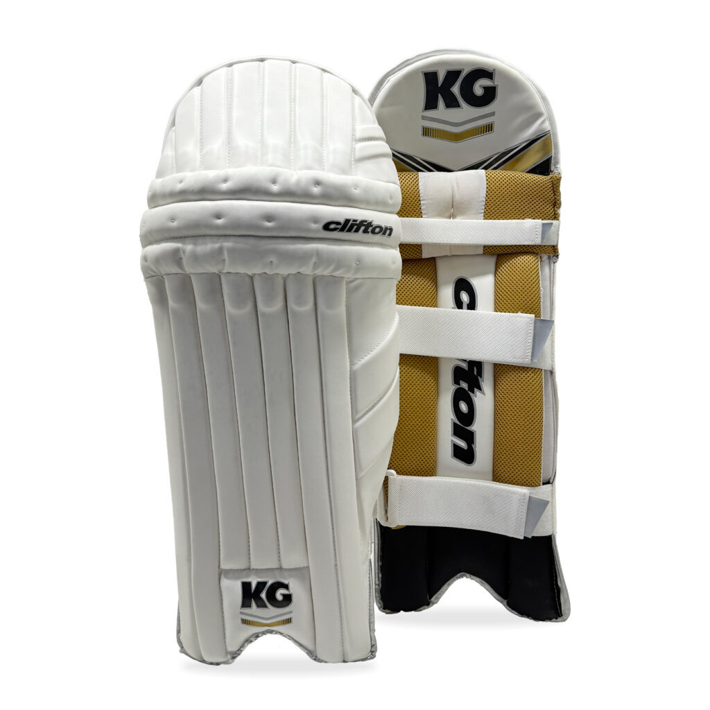 KG Select Gold and White – Batting Pads – Adult – Champ Sports SA