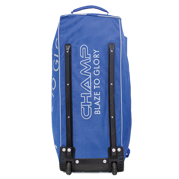 Champ Elite Junior Duffle Wheelie – Royal Blue and Grey – Champ Sports SA